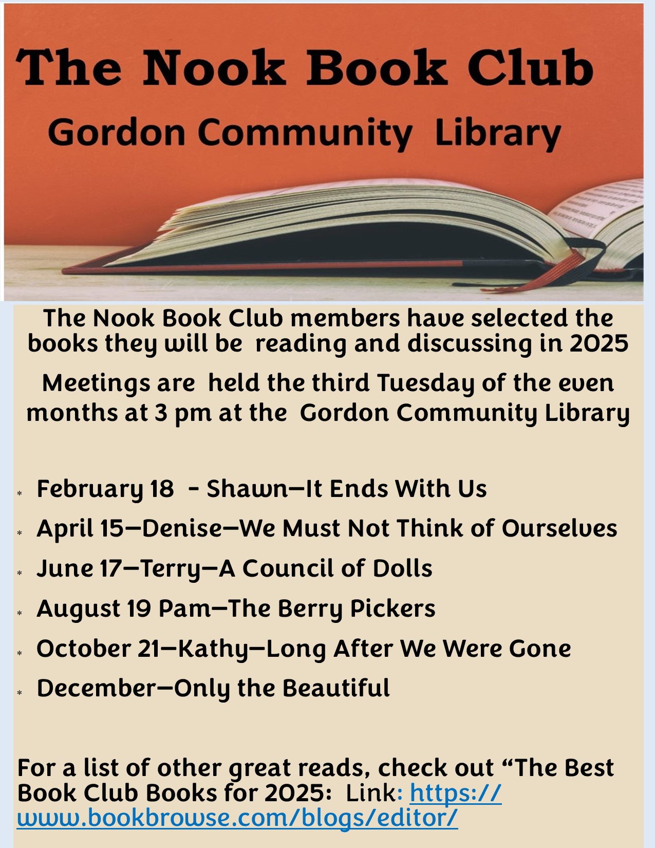 Gordon Community Library and Museum – Community library